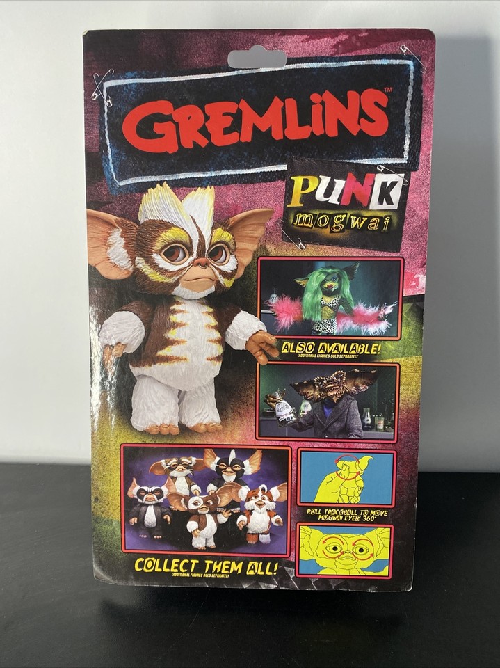 PUNK Mogwai Gremlins Mogwai Reissue Blister Card 4 Inch Action Figure ...