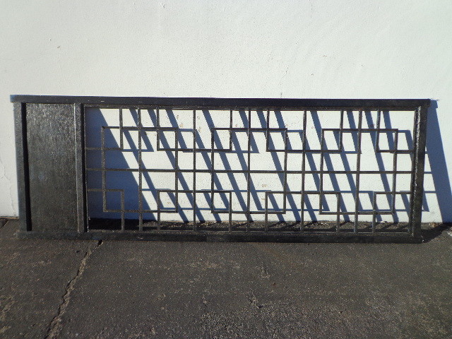 Headboard Wall Panel Screen Bed Chinoiserie Ming Century Asian Vintage ...