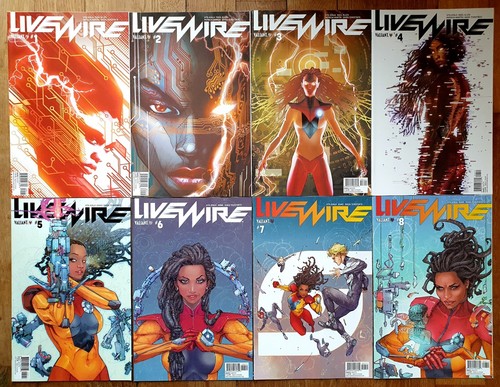 8 COMICS LIVE WIRE N° 1 à 8 VALLIANT 2018 | eBay