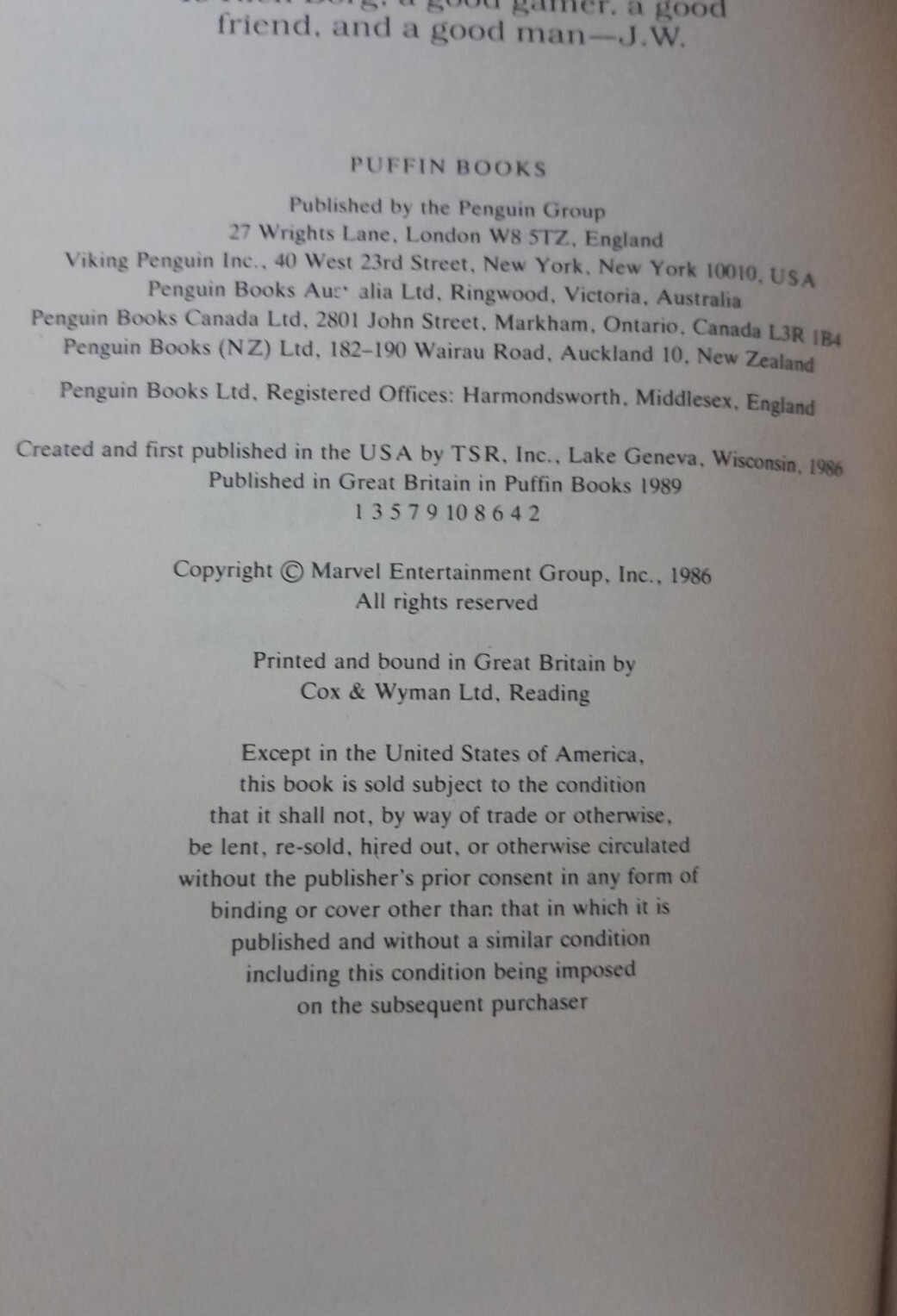 Marvel Super Heroes Wolverine Game Book 4. Paperback, Jerry Epperson ...