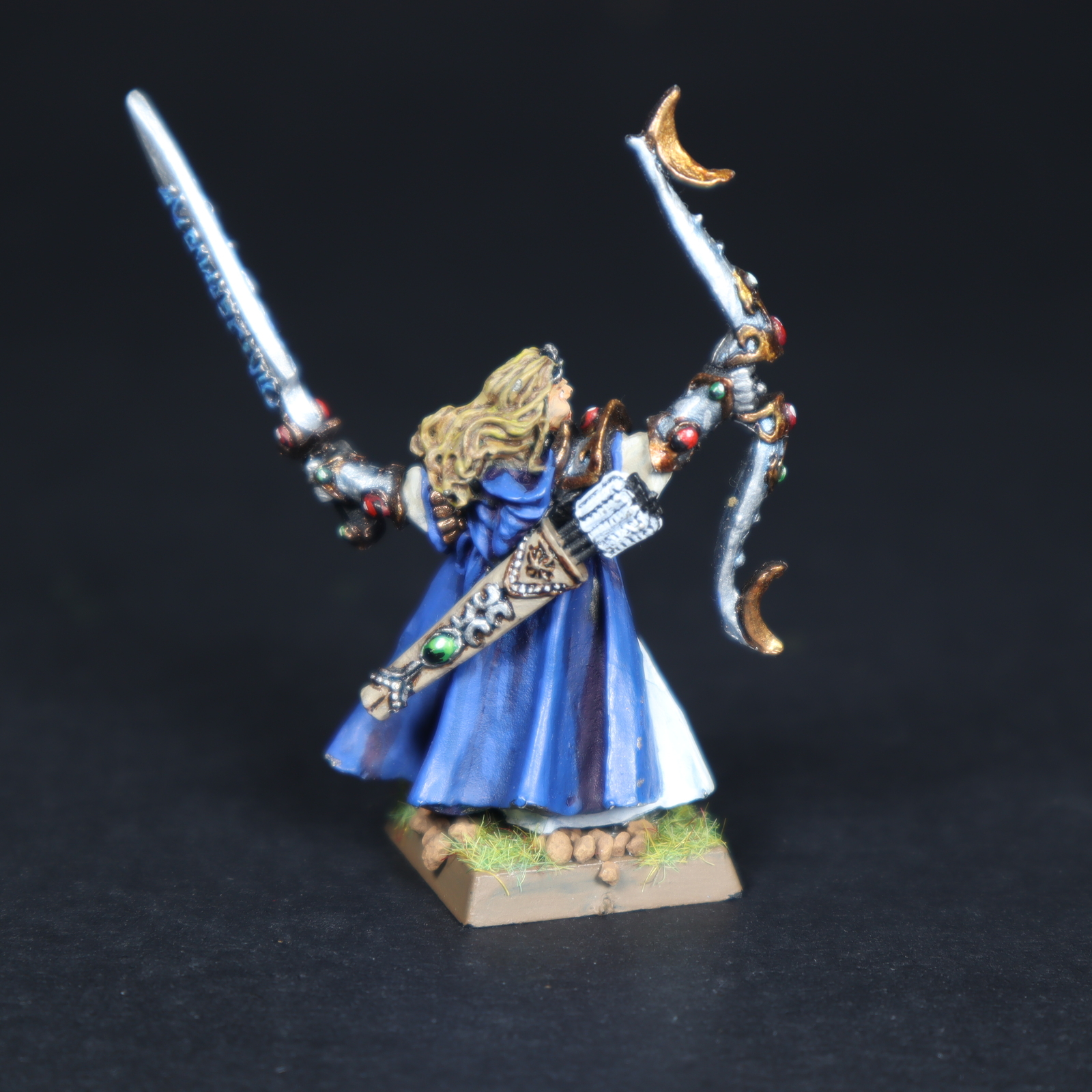 High Elves, Painted Alith Anar Shadow King, Warhammer , Games Workshop ...