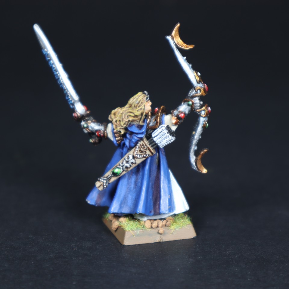 High Elves, Painted Alith Anar Shadow King, Warhammer , Games Workshop ...