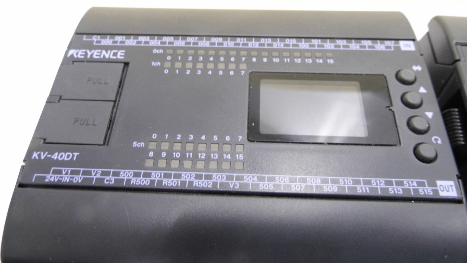 KEYENCE KV-40DT 24 INPUT 16 OUTPUT PLC & KV-E4XT EXPANSION MODULE | eBay
