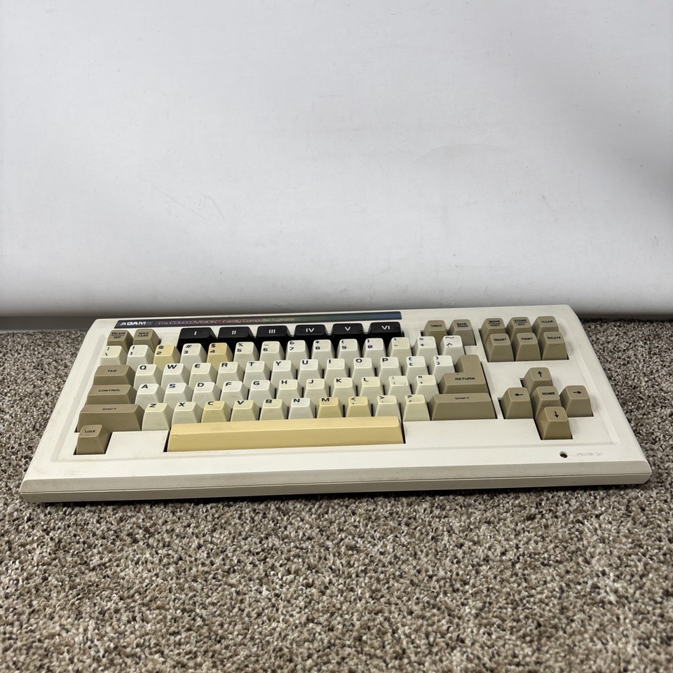 Adam Computer Keyboard With Cable TESTED | eBay