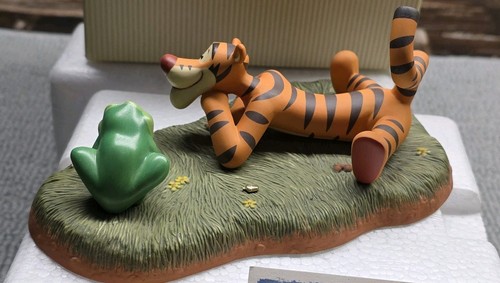 NIB Winnie POOH & FRIENDS tigger frog porcelain figurine | eBay