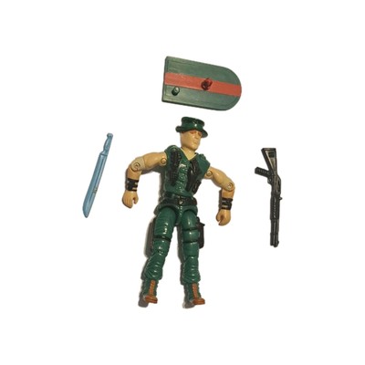 Vtg GI Joe Muskrat 1988 100% Complete Action Figure G.I. Joes 80s ...