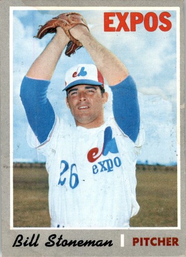 1970 Topps Baseball Bill Stoneman Montreal Expos #398 | eBay
