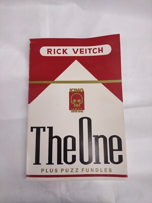 RICK VEITCH THE ONE TPB-GRAPHIC RARE CONTROVERSIAL MARLBORO CIGARETTE ...