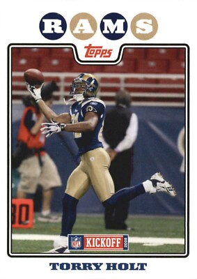 2008 Topps Kickoff #81 Torry Holt St. Louis Rams | eBay