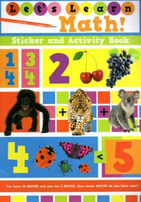 Flowerpot Press Let's Learn Math - Sticker and Activity Book | eBay