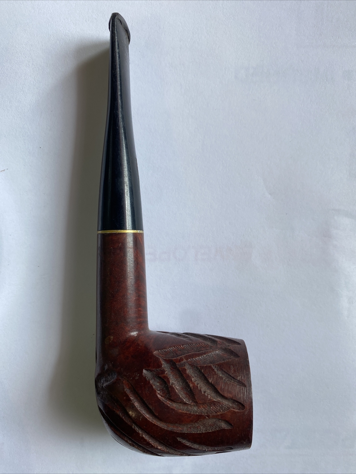 Willard Imported Carved Briar Silver Band Billiard Tobacco Smoking Pipe ...