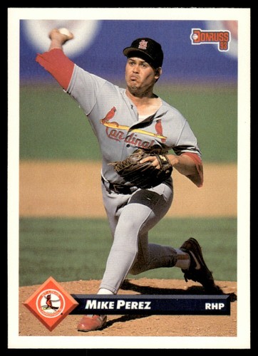 1993 Donruss #256 Mike Perez St. Louis Cardinals | eBay