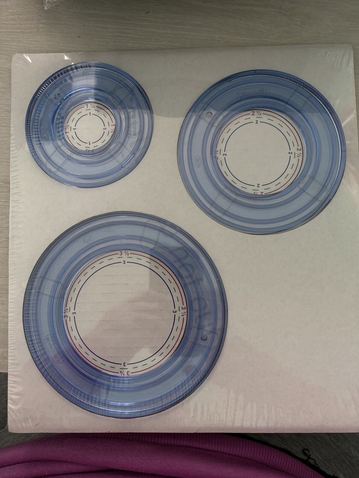 Creative Memories 3 Circle Cutting Patterns Cutting System | eBay