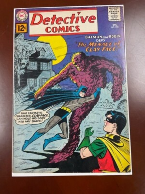 DETECTIVE COMICS #298 _1961_FIRST SILVER AGE APPEARANCE OF CLAYFACE ...