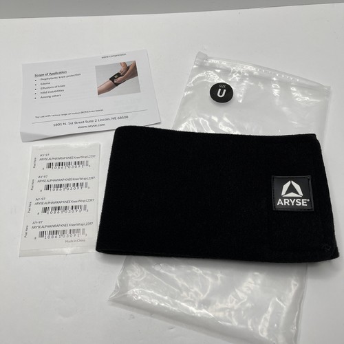 ARYSE ALPHAWRAP KNEE ( ROM Knee Brace ) Universal Knee Brace AY-97 sz U ...