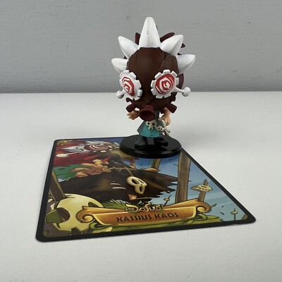 Krosmaster Arena Board Game - Kassius Kaos Figure And Character Card ...