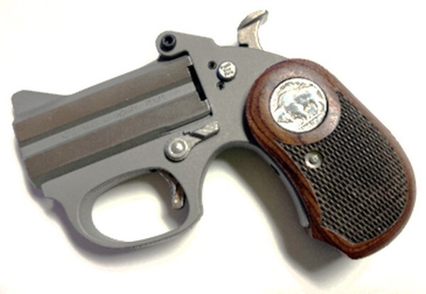 fits Bond Arms Derringer Grips Rosewood Buffalo Nickel B22, Stinger ...