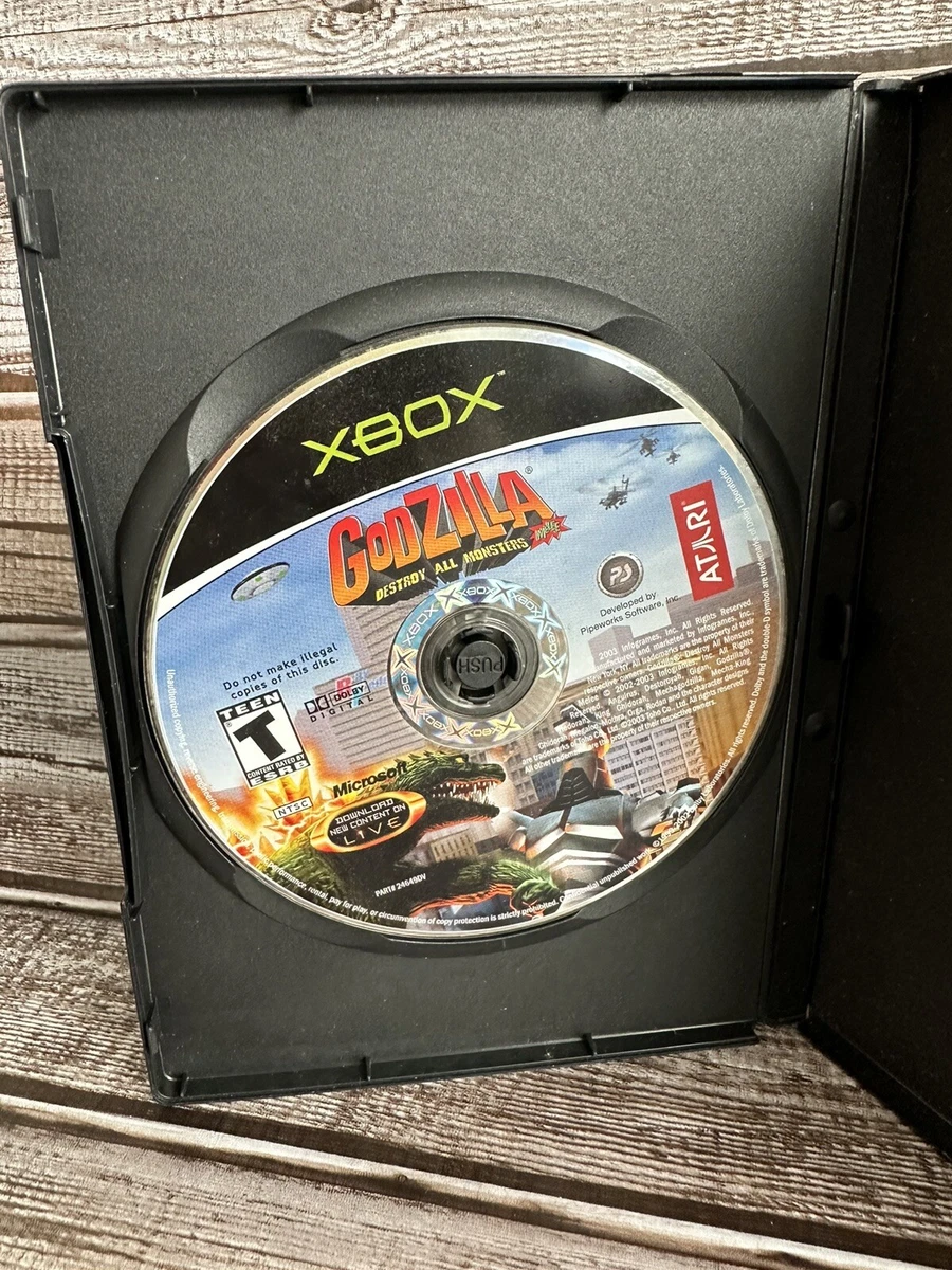 Godzilla Destroy All Monsters Xbox
