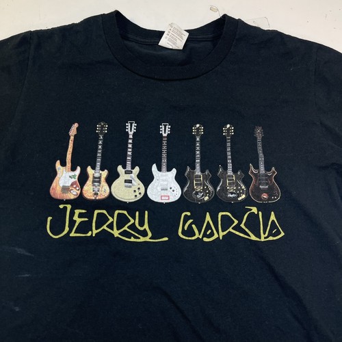 JERRY GARCIA Grateful Dead Concert Tour Famous Guitars TEE T SHIRT Mens ...