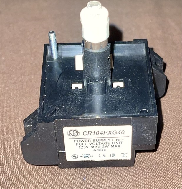 GE General Electric Push Button CR104PXG40 125 Volt for sale online | eBay