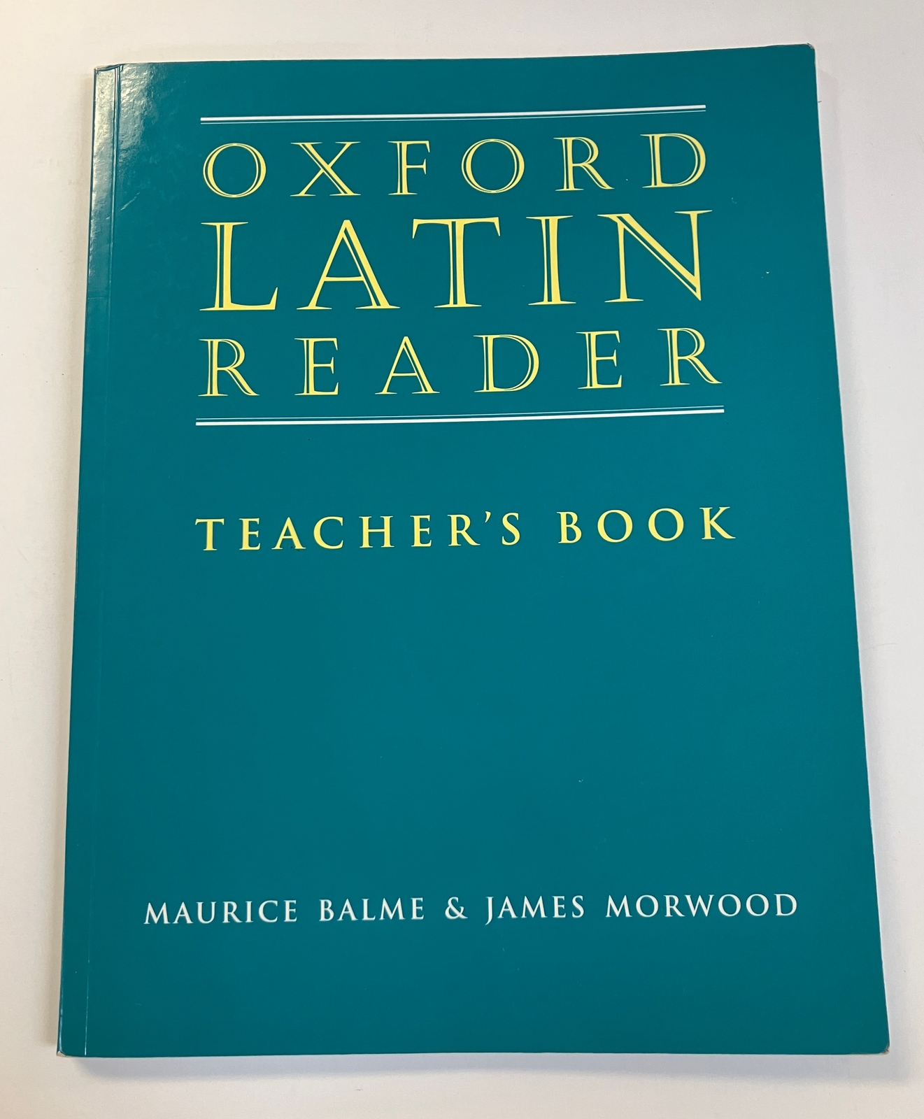 Oxford Latin Course Ser.: Oxford Latin Reader : Teacher's Book by James ...
