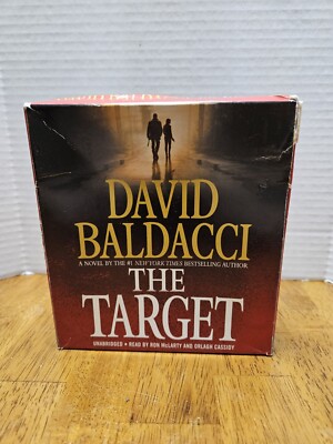 Cd Book Audio THE TARGET by David Baldacci In English Thriller Spy ...