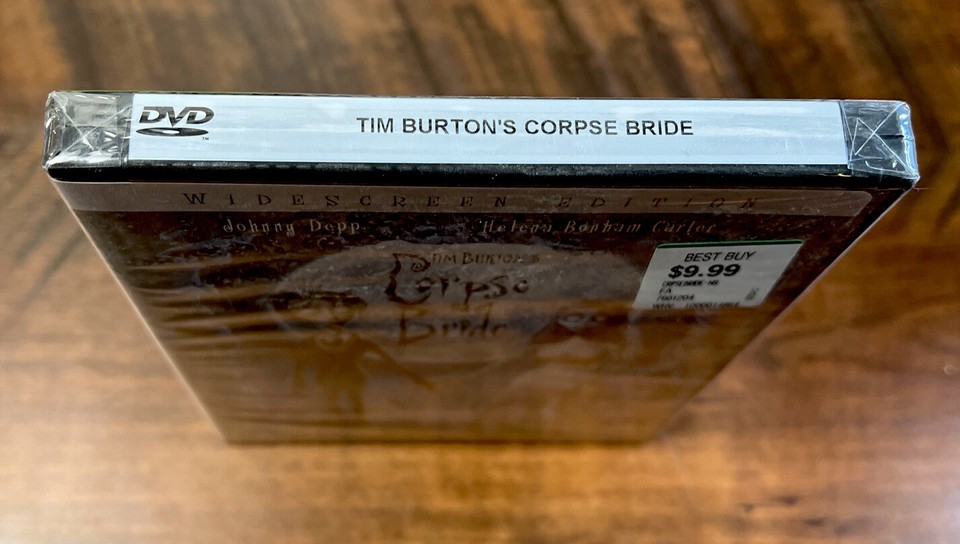 Tim Burton's Corpse Bride DVD Joanna Lumley NEW WIDESCREEN EDITION ...