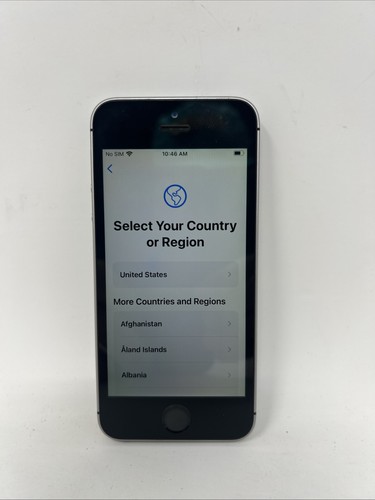 Apple iPhone SE (1st Generation) Space Gray Model A1662 Working ...