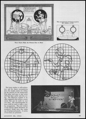 1934 Mop-It-On Mop Chicago Photo Retail Hardware Window Display Article ...