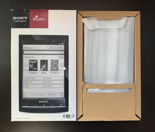 NEW SONY PRS-T1 Digital eReader Touchscreen w/ stylus pen, OPEN BOX | eBay