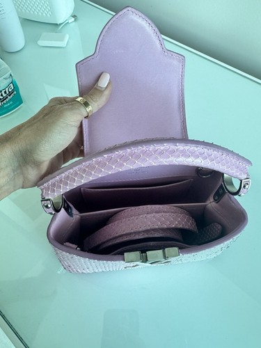 Limited Louis Vuitton Lizard Capucines Mini Pink & Grey Ombré | eBay