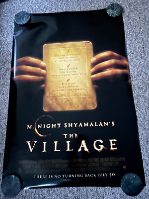 M. Night Shyamalan's "The Village" 27"x40" Double-Sided Original Movie ...