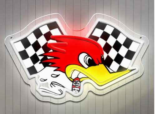 Thrush Muffler Road Runner Man Cave Garage Lighted Sign Like Neon USB ...