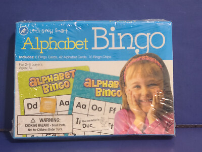 💙C127~Alphabet Bingo by Let's Grow Smart Play And Learn Educational ...