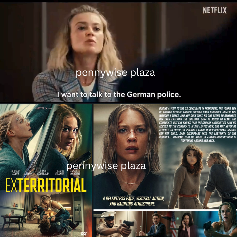 Exterritorial 2025 DVD English Movie Action FULL HD DVD High Quality ...