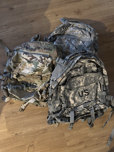 US ARMY ACU ASSAULT PACK 3 DAY MOLLE II BACKPACK Made in USA with ...