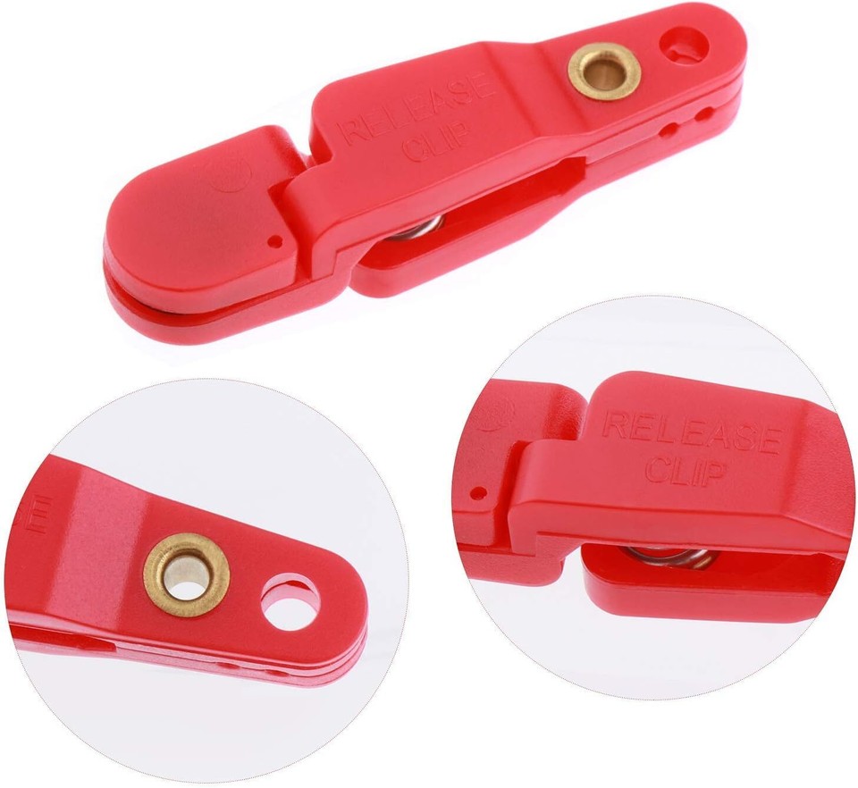 Snap Release Clips for Planer Board Kites Downrigger Trolling Fishing ...