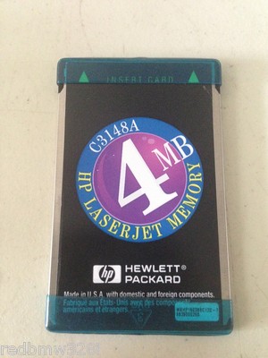 HP LaserJet 4MB Memory Card C3148A | eBay