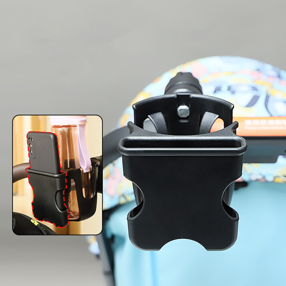 Drink Holder Multifunction Stroller Bottle Rack Non Slip for Baby Buggy ...