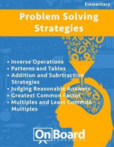Problem Solving Strategies : Inverse Operations, Patterns and Tables ...