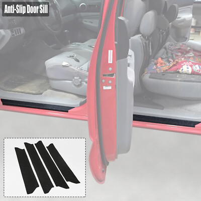 For Tacoma 05-15 Double Cab 4pc Door Sill Protect Threshold Step Shield ...