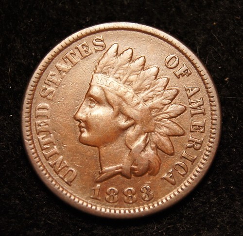 1883 Indian Head Cent VF+ | eBay