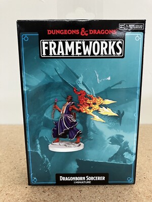 Dungeons & Dragons Frameworks - Dragonborn Sorcerer Wizkids New and ...