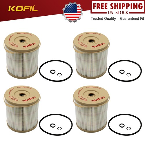 4pcs 2040PM 30 Micron Fuel/Water Separator Filter Element For Racor 900 ...