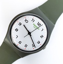 Swatch Gent Quartz BIO-SOURCED Material Strap Blue 18 Casual Watch ...