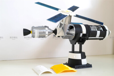 1:144 Scale Sky Lab S-IVB Skylab Model Space Station Painted Model Toy ...