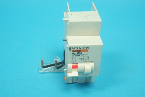 Merlin Gerin 26547 Multi9 Vigi C60 63A 30mA residual current add-on ...