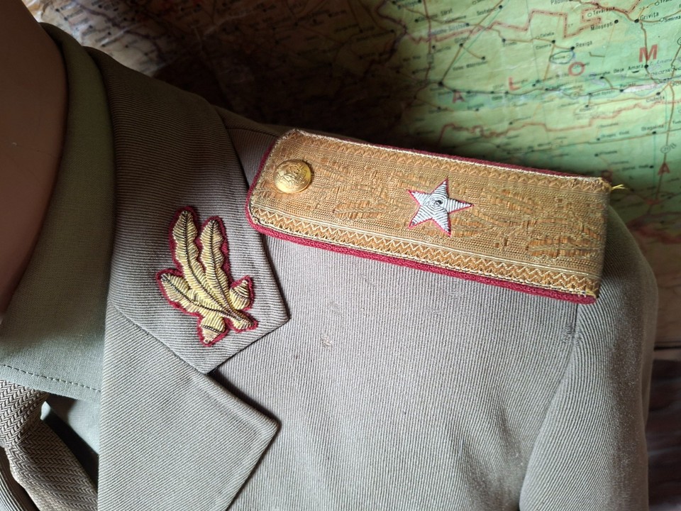 Romanian general training uniform communist period RSR | eBay