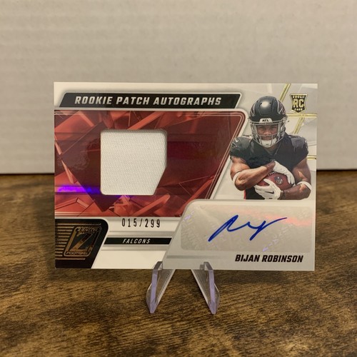 2023 Zenith Bijan Robinson RPA Rookie Patch Auto Autograph RC 015/299 Falcons | eBay