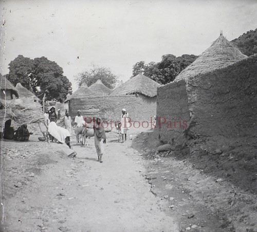 Cameroun Marona Ethnography Afrique 1947 Photo Plaque Stereo Vintage ...